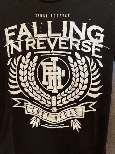 Falling In Reverse Punk Rock Band Concert Tour T-shirt Small Lost Vegas ...