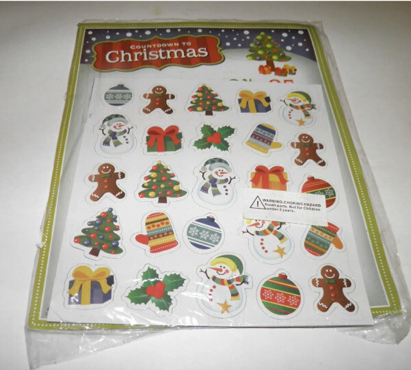 Countdown to Christmas Magnet Calendar Holiday fun for Kids Days Until ...