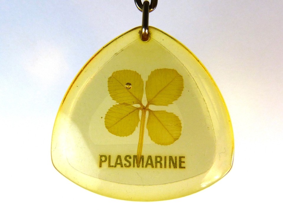 Porte-clés Résine Trèfle à 4 feuilles - PLASMARINE - Médicament - | eBay