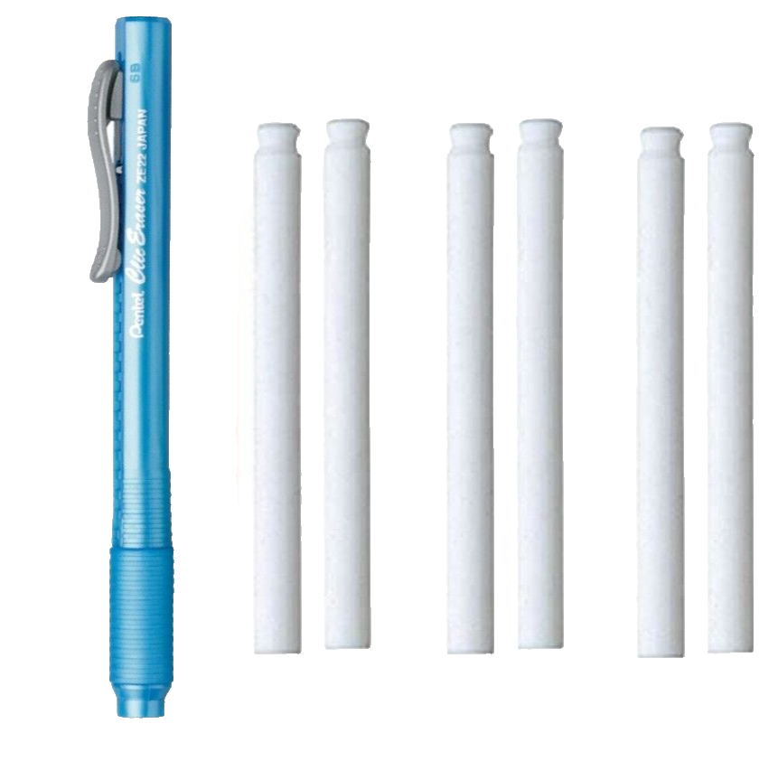 Pentel Pencil Retractable Eraser