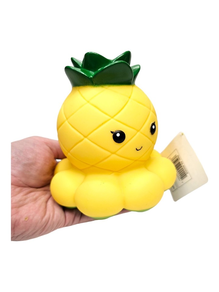 Big Rubber Octopus (5-6" Tall) Fun Bath Toy and Carnival Game Prize ...