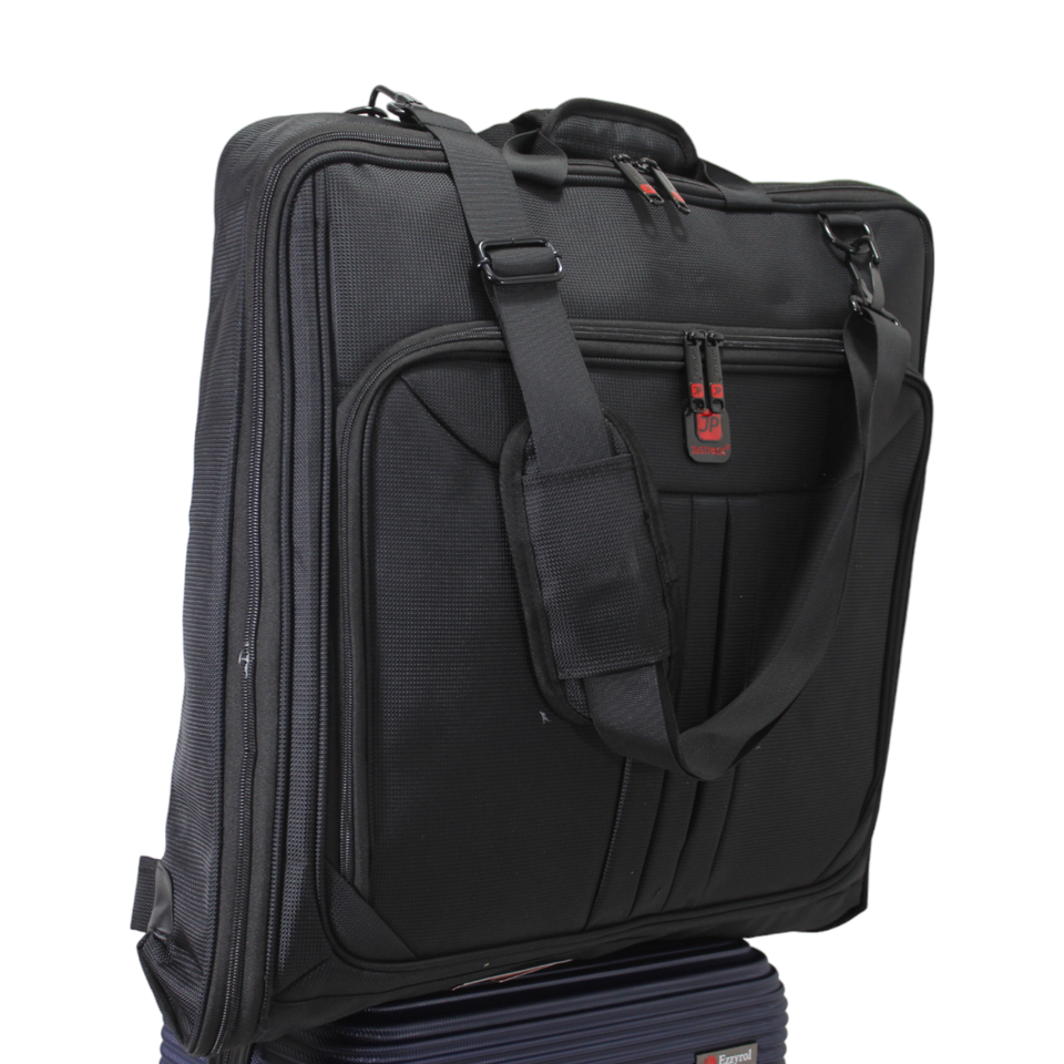 Luxury Large Travel Wardrobe Dress Garment Suit Carrier Suit bag Cover ...