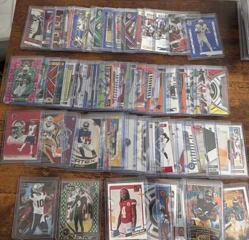 Massive NFL Card Lot 415 cards Rookies, Parallels, Patches, Autos ...