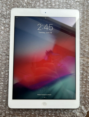 iPad Air 1st Generation 16 GB - White Model A1474 - Works Perfectly ...