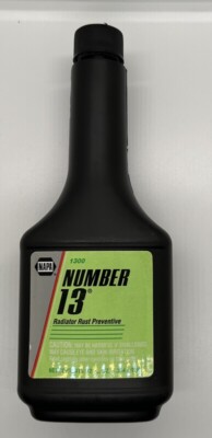 NOS NAPA Auto 1300 Number 13 Radiator Rust Preventive Cooling System ...
