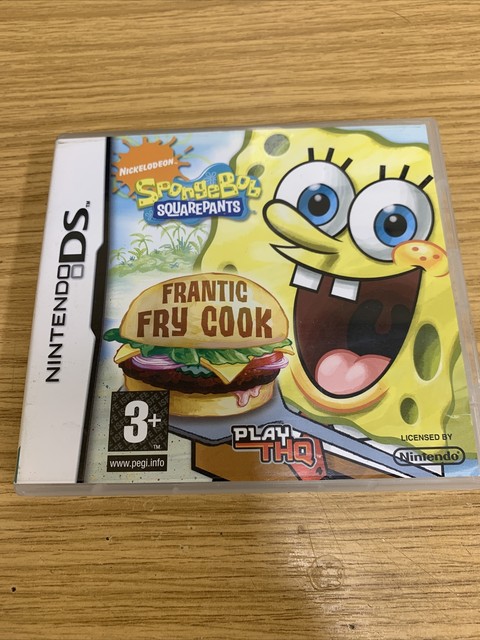 SpongeBob SquarePants Frantic Fry Cook (Nintendo DS, 2009) for sale ...