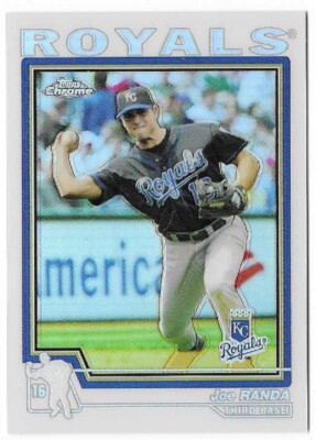 JOE RANDA 2004 Topps Chrome Baseball Refractor # 298 Royals Refr NM ...
