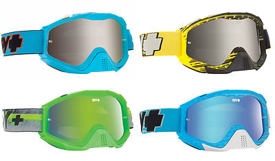 2015 SPY OPTICS KLUTCH MOTOCROSS MX MIRRORED GOGGLES + FREE CLEAR LENS ...
