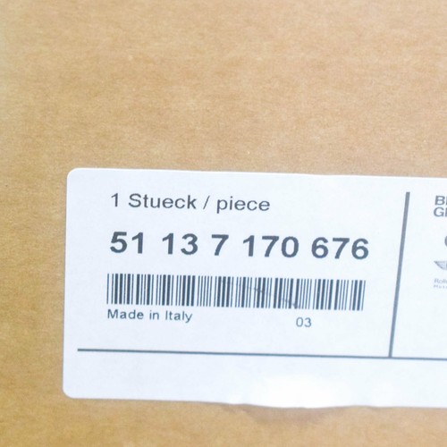 NEW BMW X5 E53 TRUNK LID GRIP WITH KEY BUTTON 51137170676 OEM | eBay