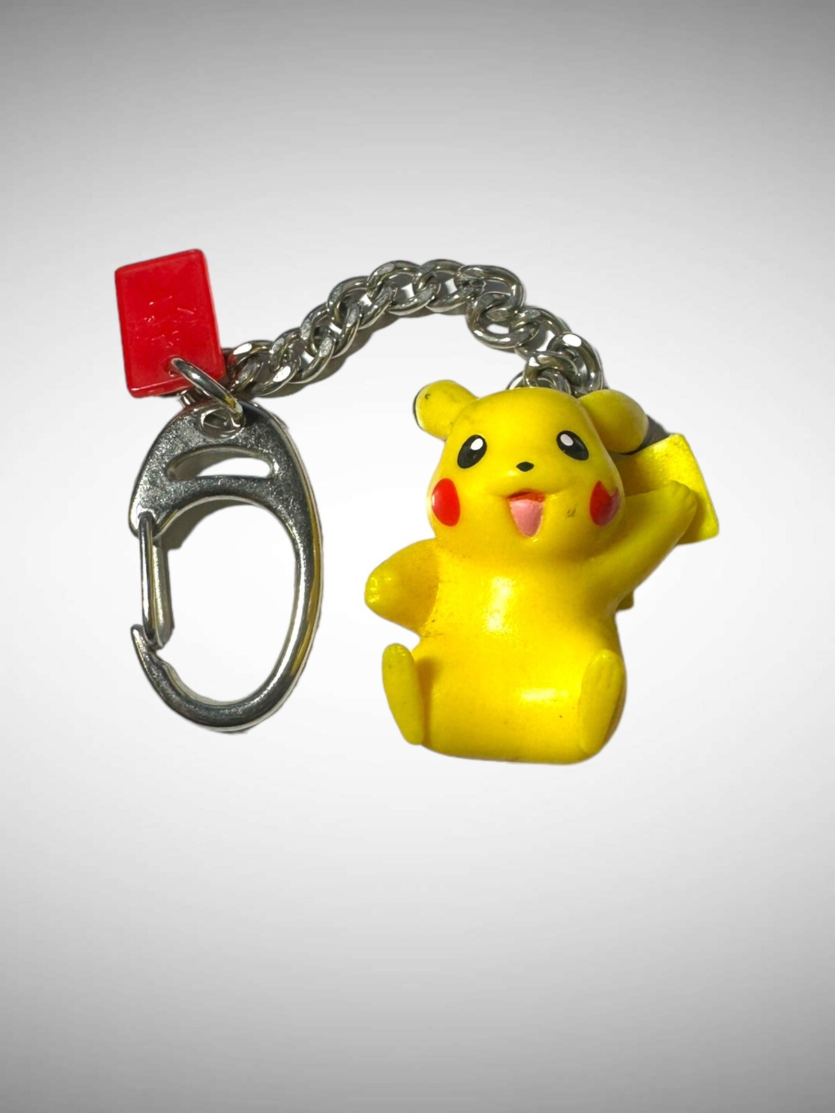 Vintage Pokemon Pikachu Keychain Loose 1.5" Action Figure Basic Fun ...