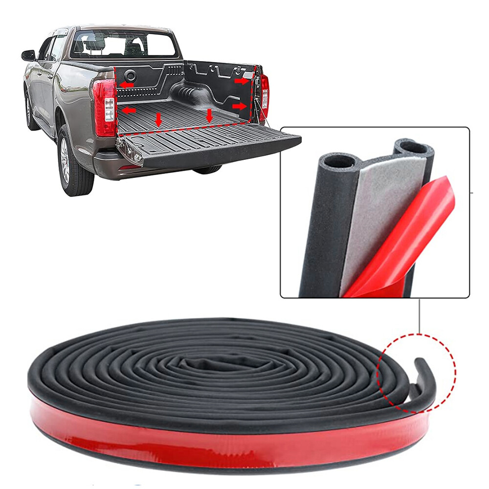 24FT Rubber Tailgate Seal Weather Strip for Truck Cap Camper Shell up ...