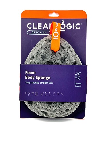 BL Clean Logic Charcoal Infused Sea Foam Body Sponge | eBay