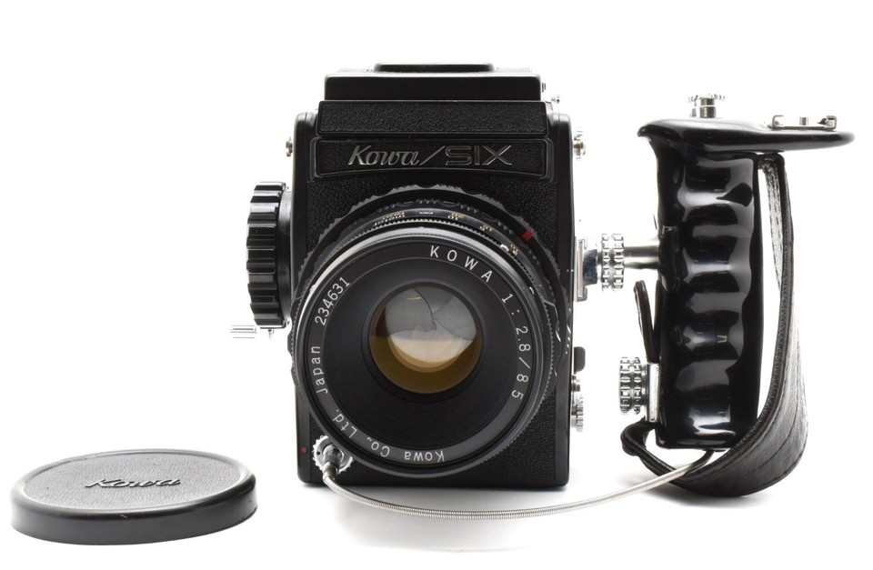 [Near MINT+ w/Grip] Kowa Six 6x6 Medium Format Film Camera 85mm f2.8 ...