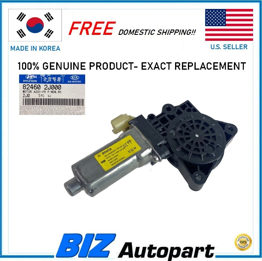 OEM FRONT RIGHT POWER WINDOW MOTOR FOR 2009 KIA BORREGO OE # 82460 ...