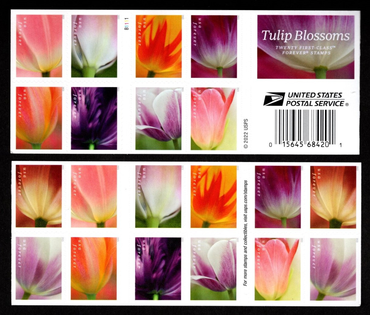 #5767-5776b 2023 Tulip Blossoms Booklet /20 - MNH | eBay