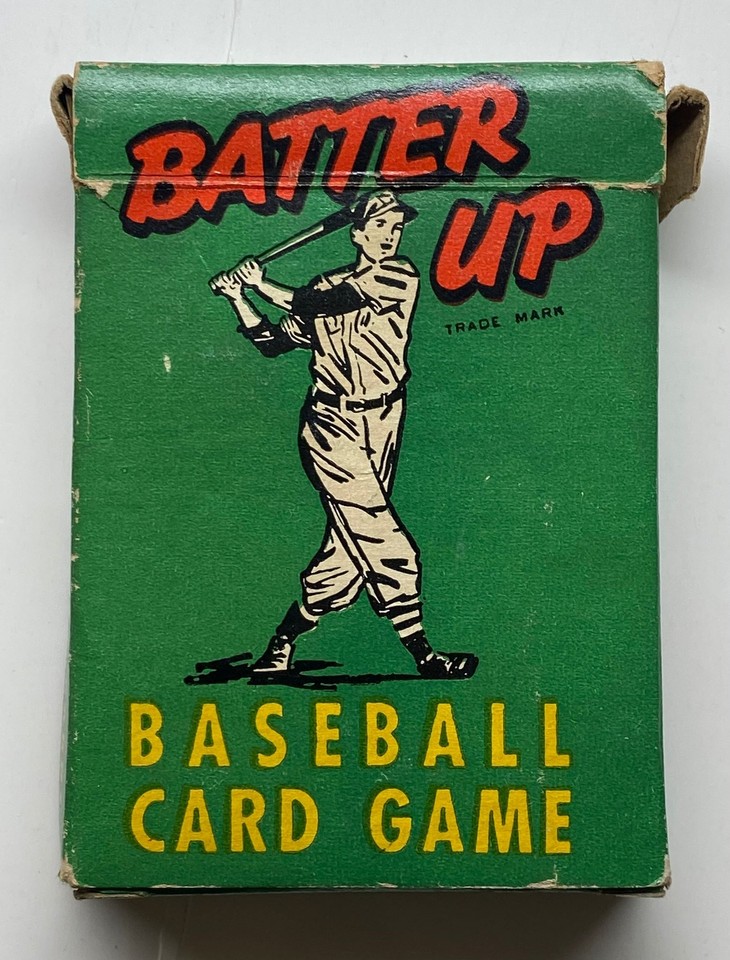 1949 Batter Up Baseball Diamond Playing Card Game 36 Cards Ed-U-Cards ...