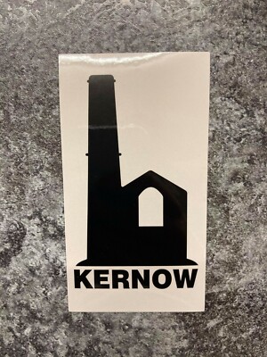 Cornwall Kernow Tin Mine Car Sticker Vinyl Decal Grey/White Solid ...