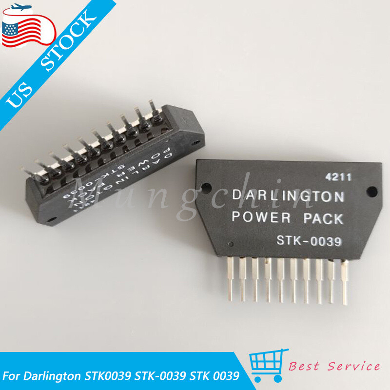 2PCS 10-Pins Power Amplifier IC Module For Darlington STK0039 STK-0039 ...