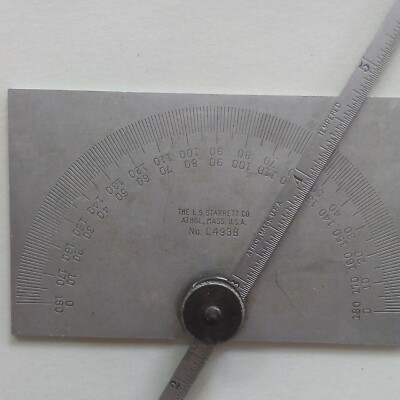 Protractors - Starrett Protractor Head