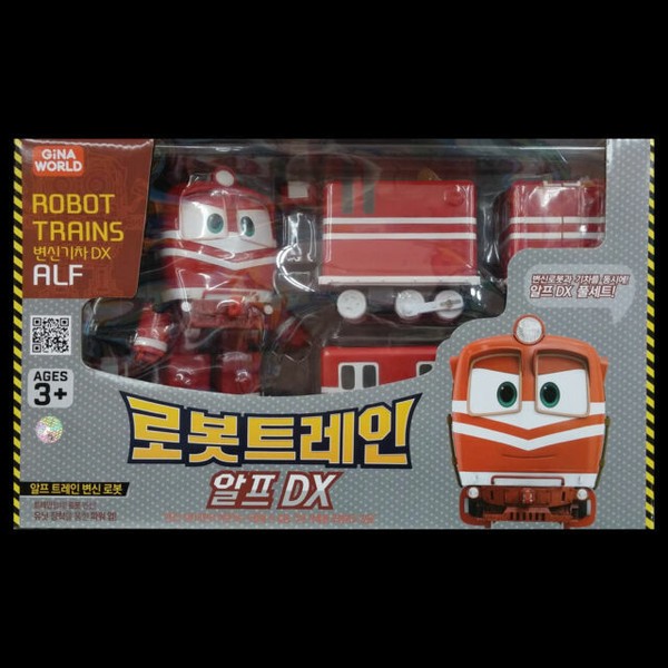 Robot Trains RT Transformer DX Alf 4-step Transforming Figure & Train ...