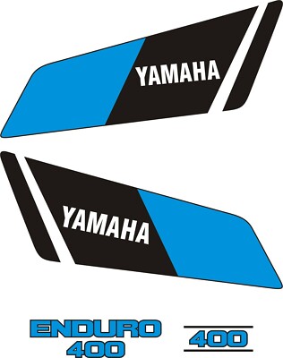 Yamaha DT 400 MX Decal Set | eBay UK