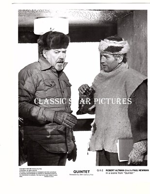 P951 Robert Altman Paul Newman Quintet 1979 8 x 10 vintage photograph ...