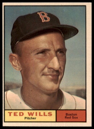 1961 Topps Set Break Ted Wills #548 ExMint Combine Shipping | eBay