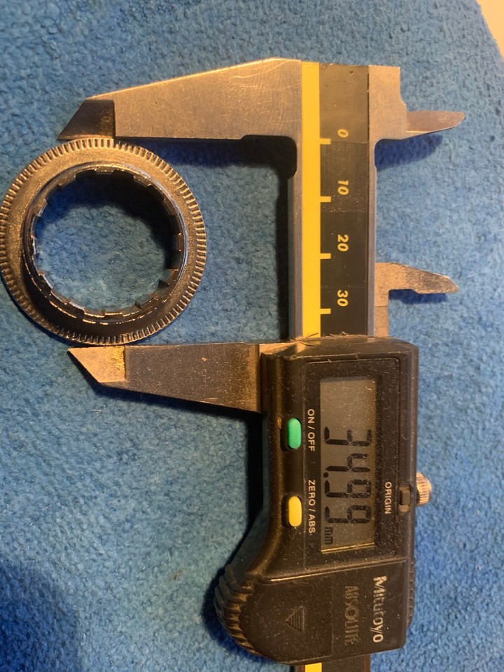 Campagnolo 26 mm, 9 Speed Cassette lockring Verschlussring selten, NOS ...