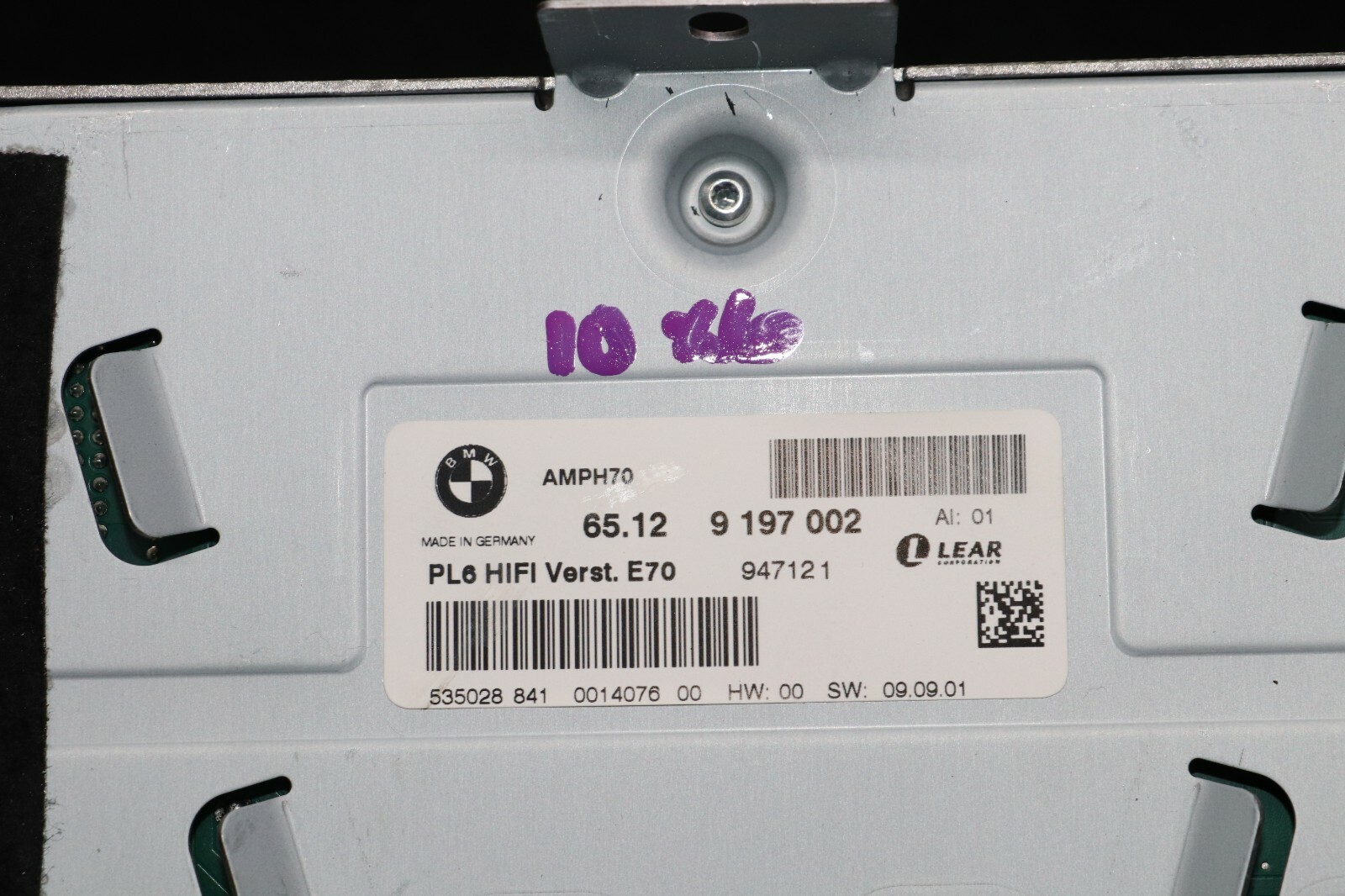 PL6 HIFI System Sound Audio Control System Amplifier Radio Amp OEM BMW ...