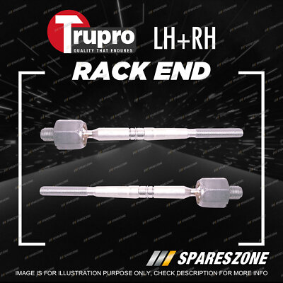 Pair Trupro Rack Ends for Volvo 440 Series GL GLT Hatch 10/1993-1996 ...
