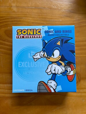 Loot Crate Sonic the Hedgehog “Sonic and Rings” Collectible Exclusive ...