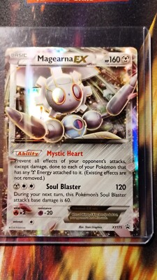 Pokémon TCG Magearna EX XY Black Star Promos XY175 Holo Promo | eBay