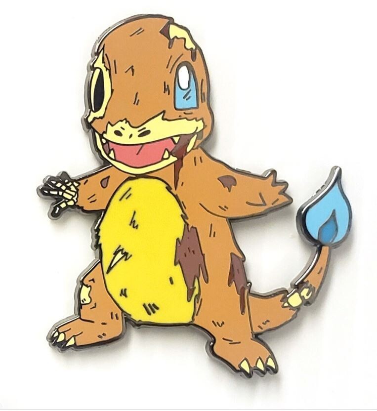 Zombie Charmander pokemon enamel pin (pinitch) | eBay