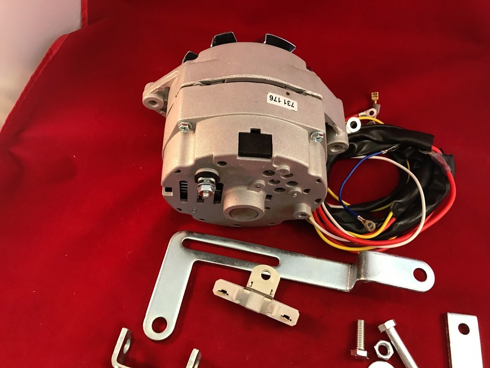 1950 - 1952 Ford 8N Alternator Generator Conversion Kit 6 to 12 Volt ...