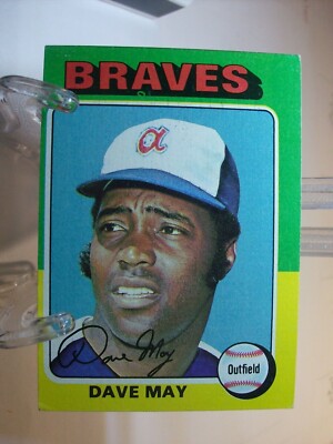 1975 Topps Baseball Card #650 Dave May (91433) | eBay