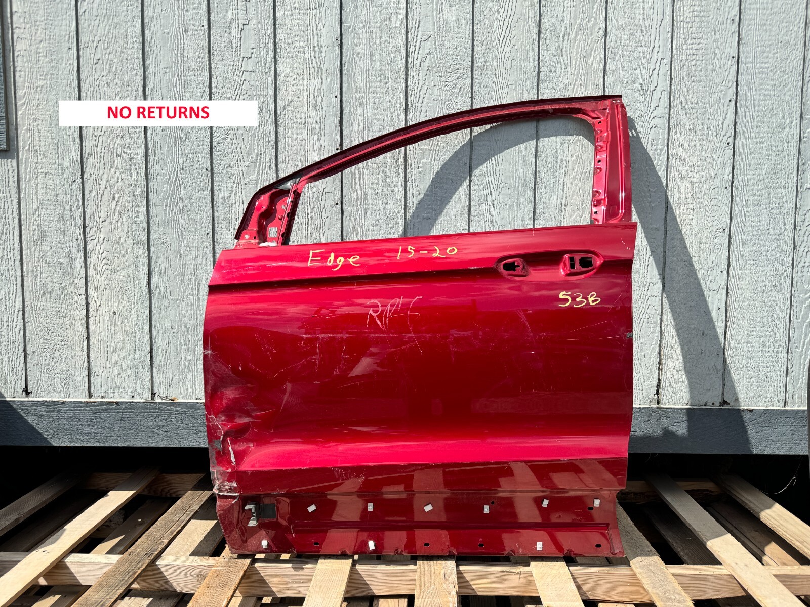 2015-2020 Ford Edge Left Front Door Shell | Genuine OEM | Red | Front ...