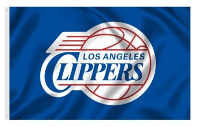 Los Angeles Clippers NBA Basketball Flag Double Sided Printing 3x5 t W ...