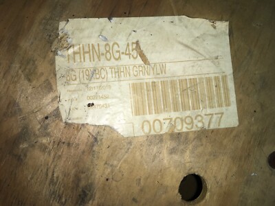 Empire wire, THHN-8G-45, 1000’of wire on spool | eBay