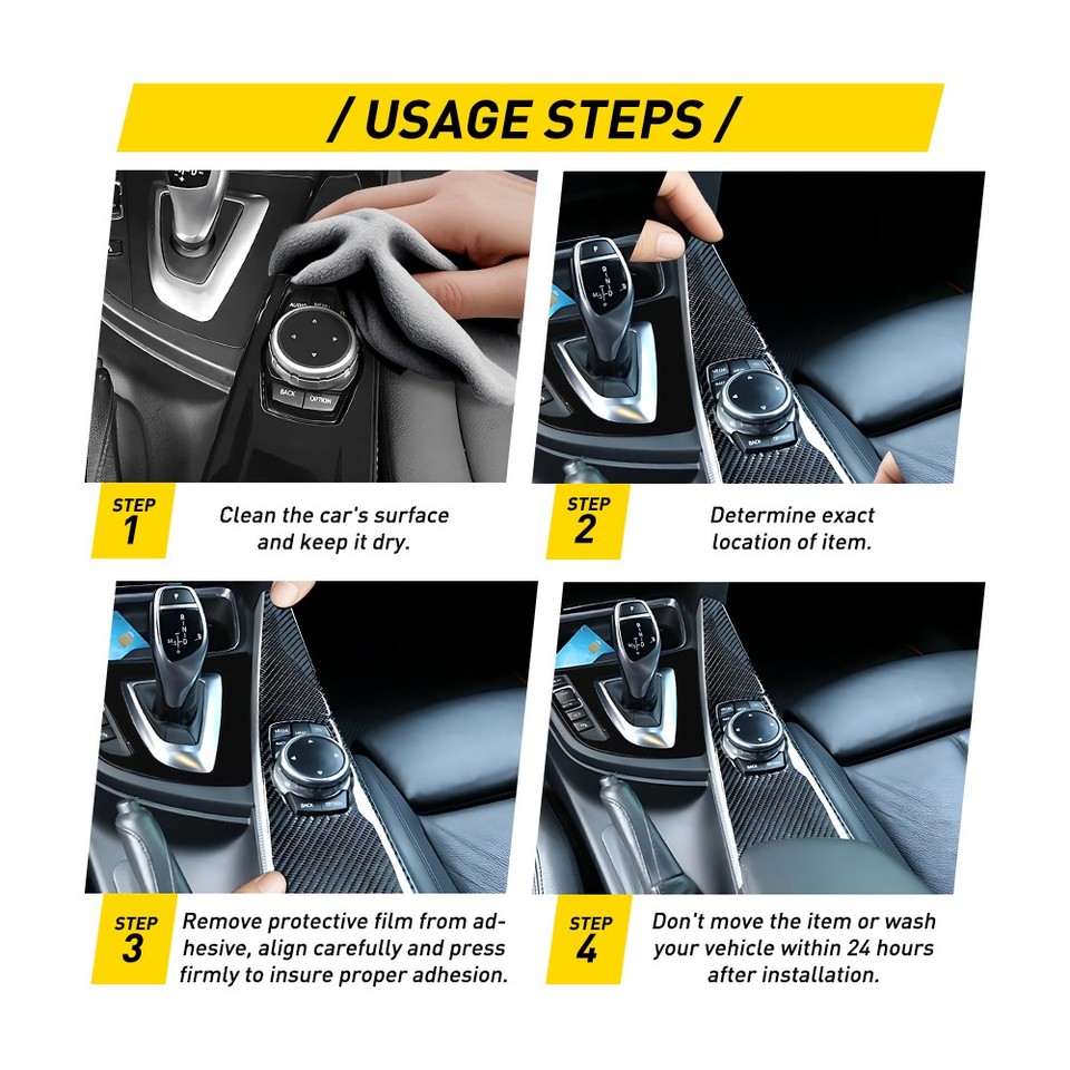 Inner Multimedia Panel Cover Trim For BMW 3 Series Gran Turismo F34 ...