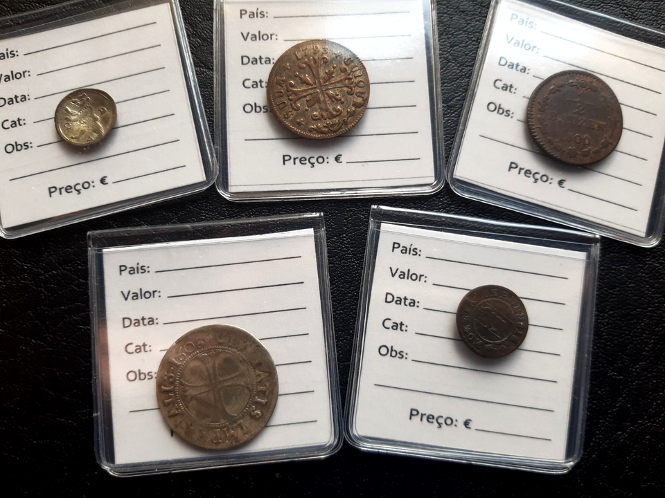 WORLD Coins - SWISS Copper/Billon lot 5 coins Div. Quality | eBay