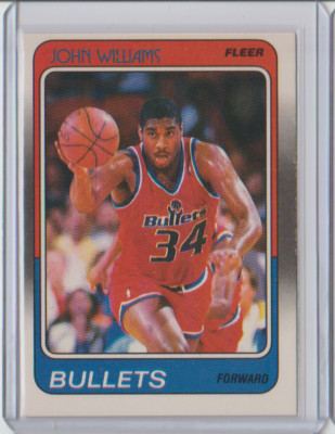 1988-89 Fleer #119 John Williams Washington Bullets | eBay