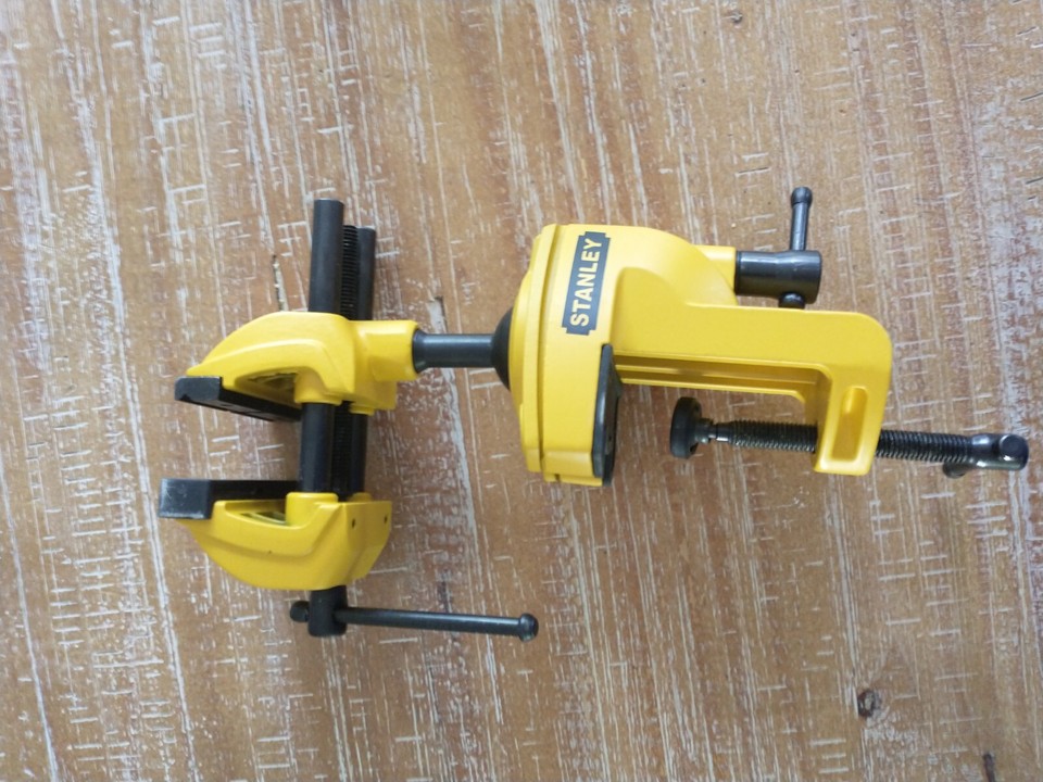 Stanley 1-83-069 MaxSteel Multi Angle Hobby Vice, Yellow/Black | eBay