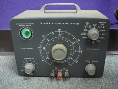 Vintage Heathkit Model C3 Condenser Checker Leakage Tester Used ...