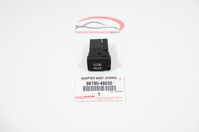 Genuine Toyota Scion 2009-2016 USB Aux Adapter 8619048030 OEM | eBay