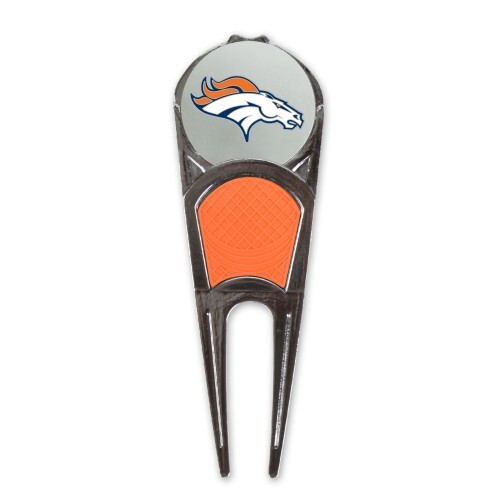 NFL Golf Divot Fixer Repair Tool with Ball Marker - Denver Broncos | eBay