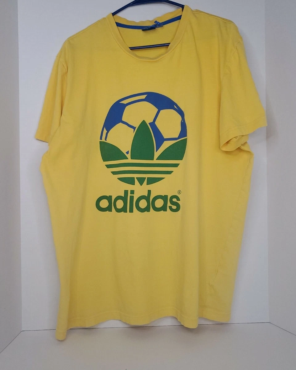 Yellow Adidas Logo