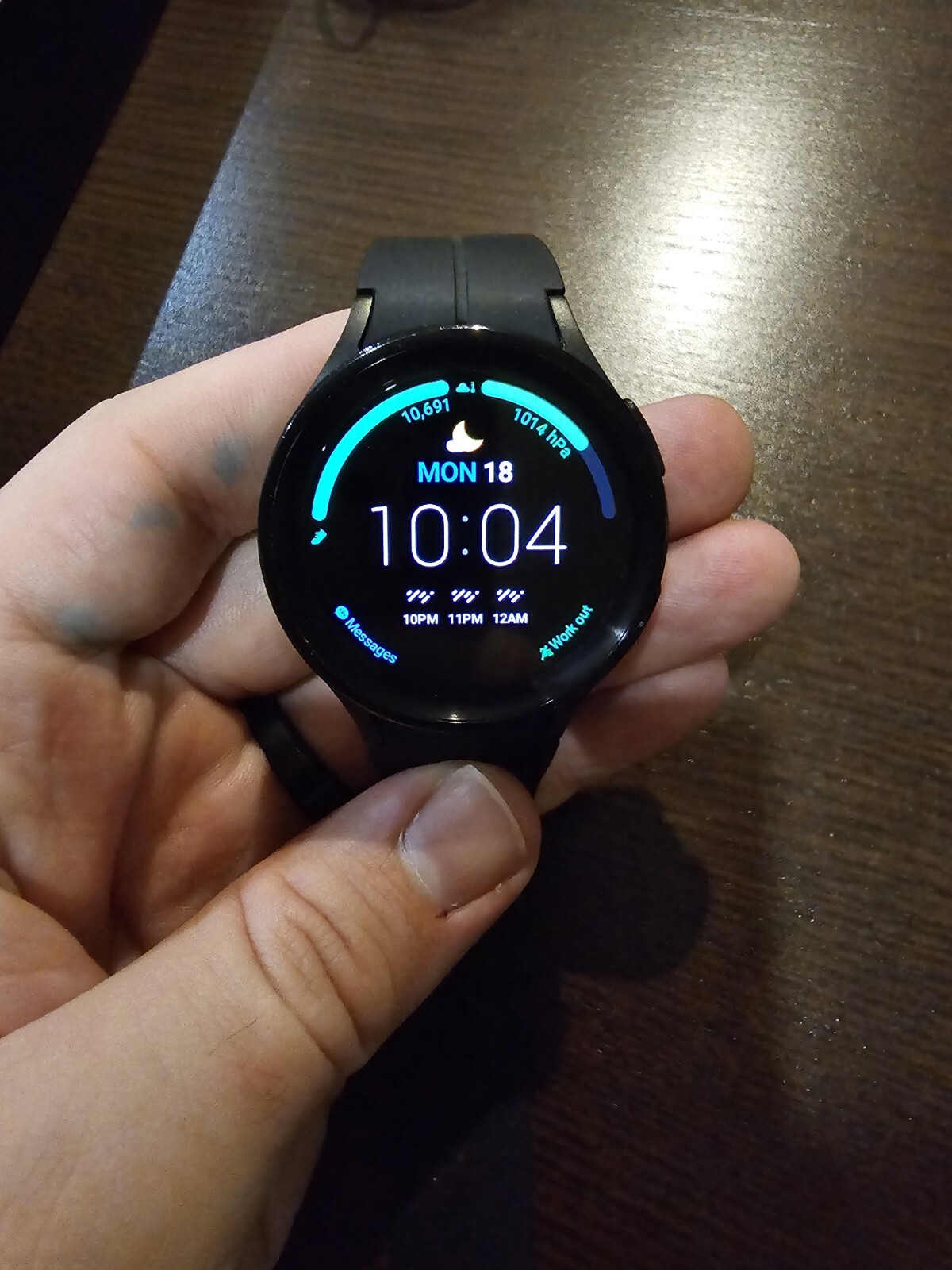 Samsung Galaxy Watch5 Pro SM-R925 45mm Black Titanium Case (4G) (SM ...