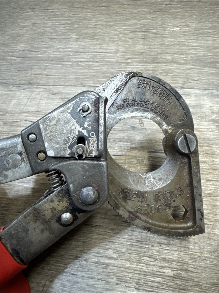 KLEIN Tools RATCHETING CABLE CUTTER 63060 MADE IN GERMANY | eBay