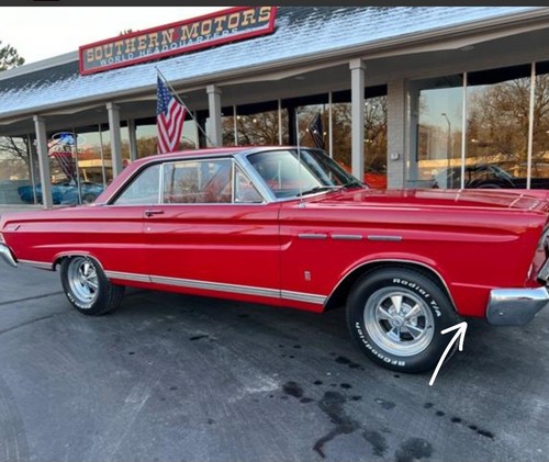 1965 Mercury Comet Caliente Cyclone lower fender to body brace braces ...