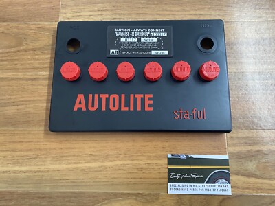New Ford Fairlane Autolite Battery Top Cover ZA ZB ZC ZD ZF ZG LTD ...